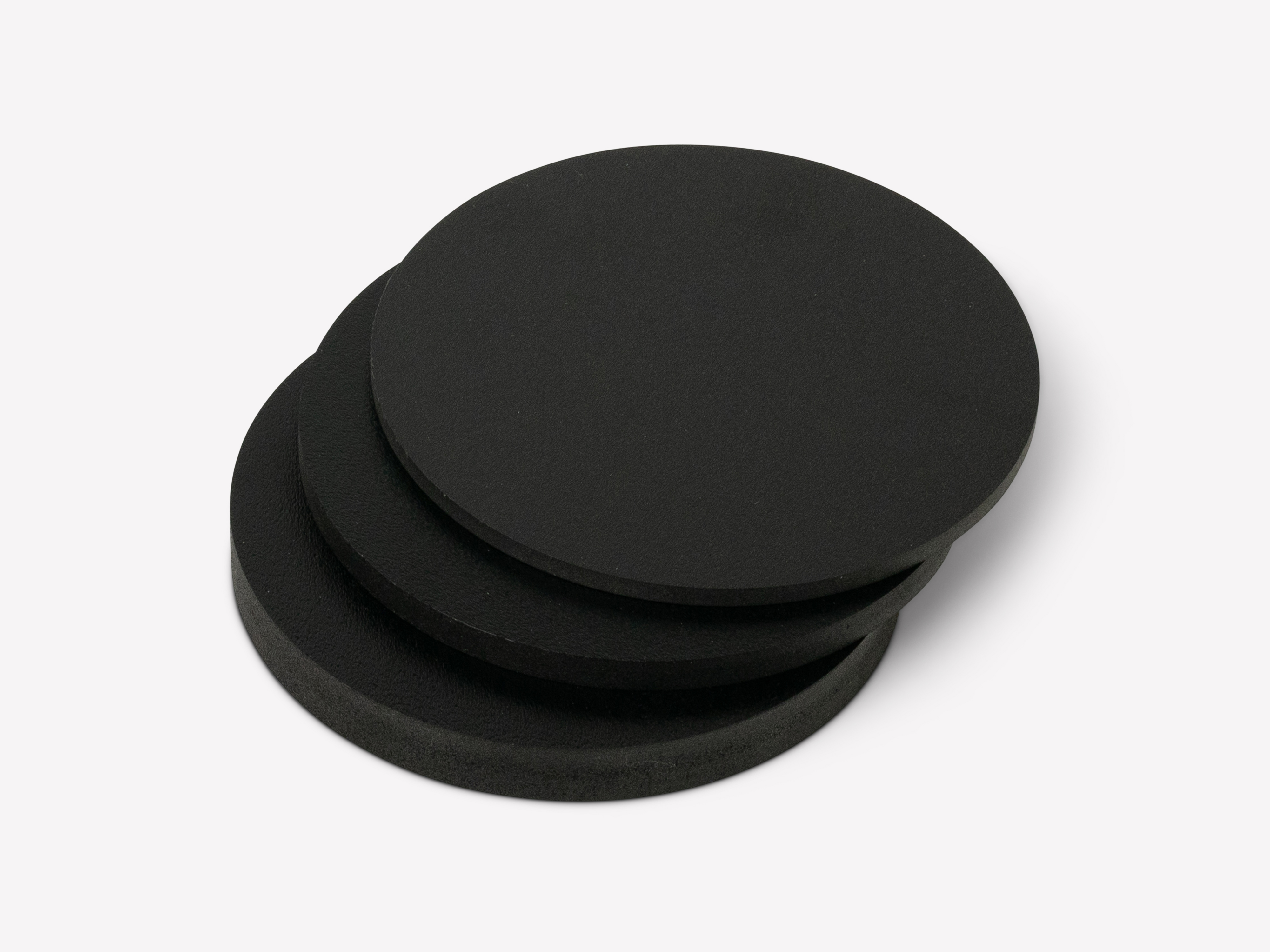 Black PVC Foam Board Disc Cut to Size - Simply Plastics