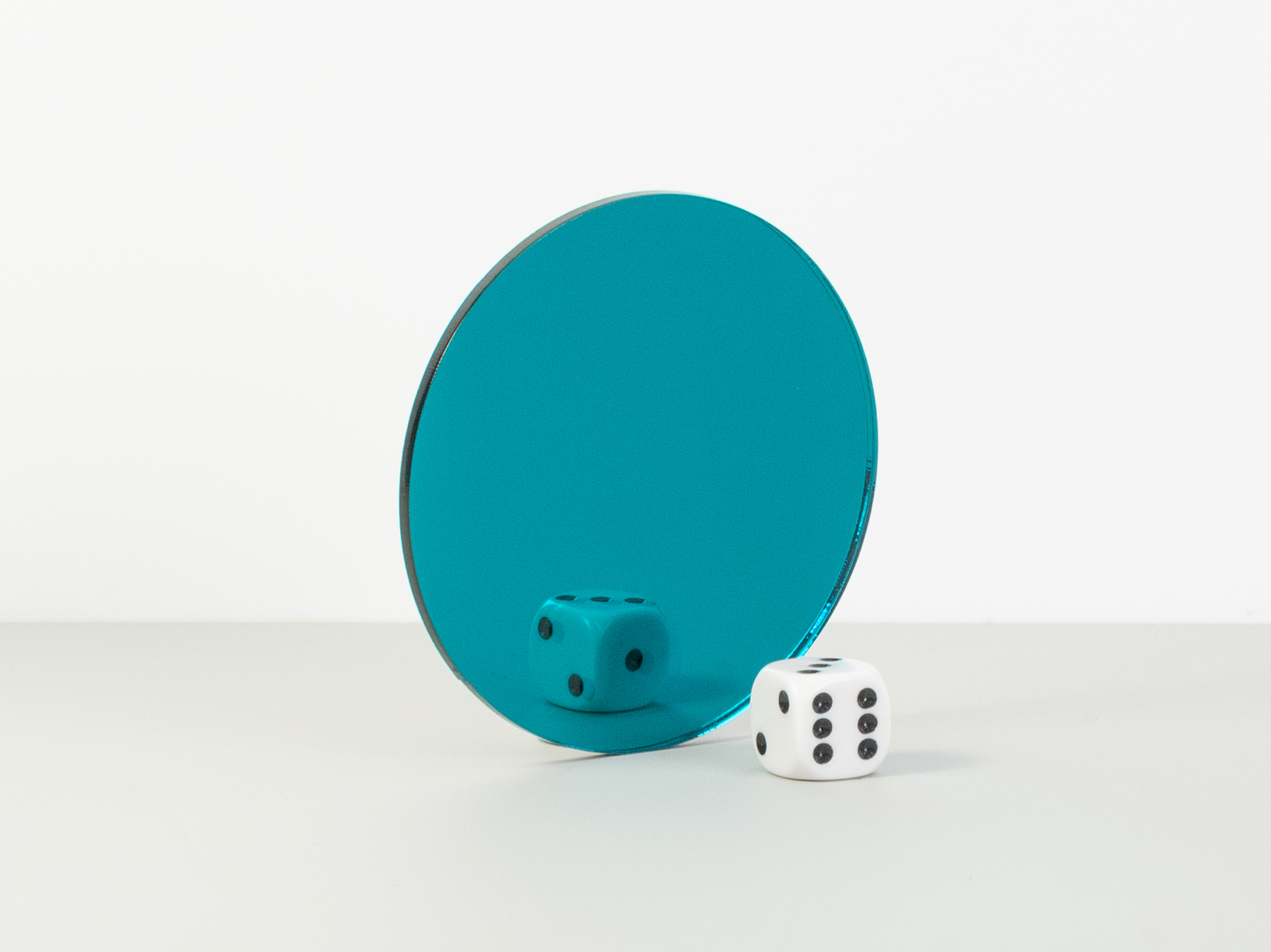 Coloured Acrylic Mirror Disc Cut to Size - Simply Plastics